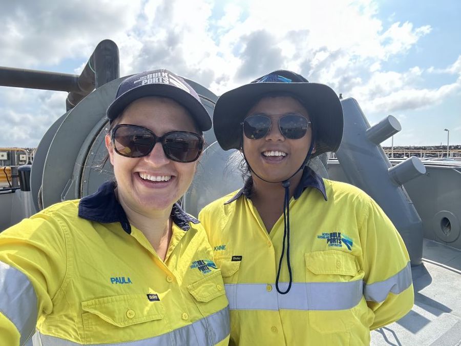 From breaking barriers to mentoring in maritime | North Queensland Bulk ...