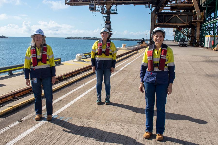 Day for Women in Maritime sheds light on female lines handlers | North ...