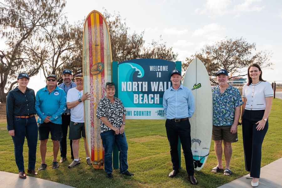 Upgraded North Wall recreational area officially open to the public ...